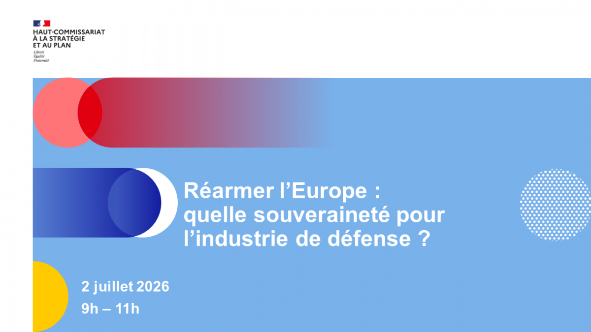 Conférence | Réarmer l’Europe : quelle souveraineté pour l’industrie de ...